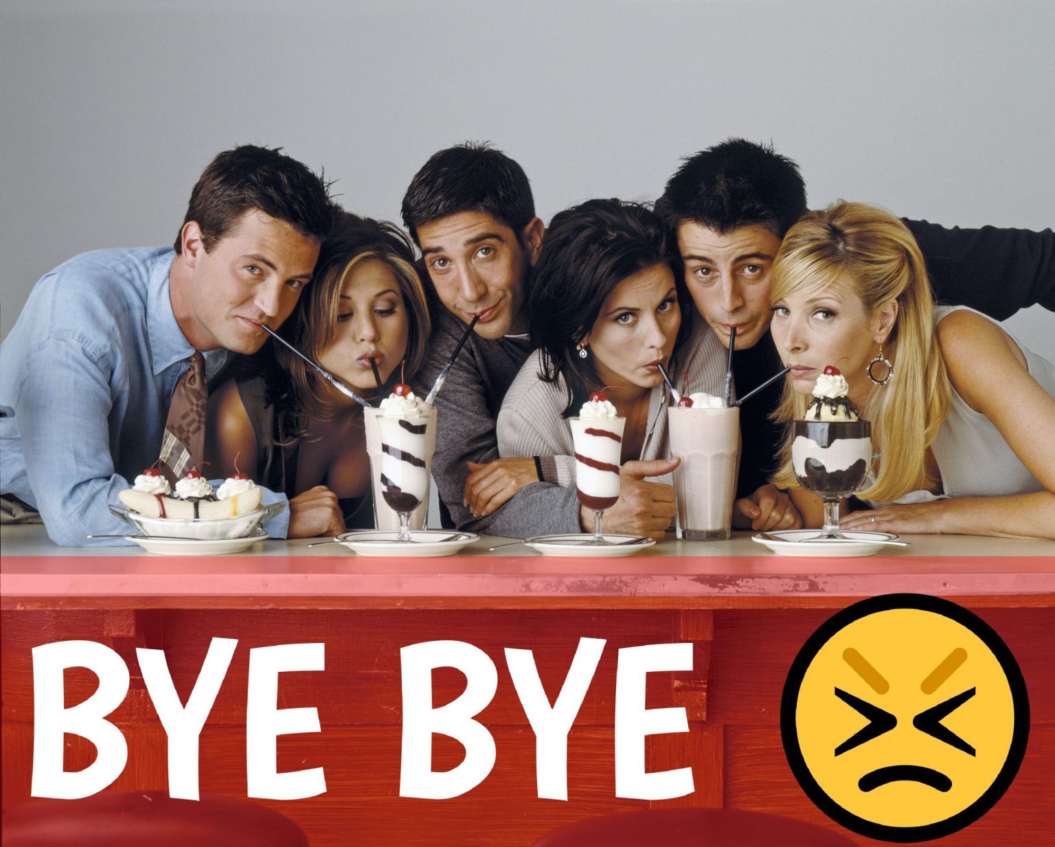 BYE BYE Friends : Friends Leaving Netflix - TheNationRoar